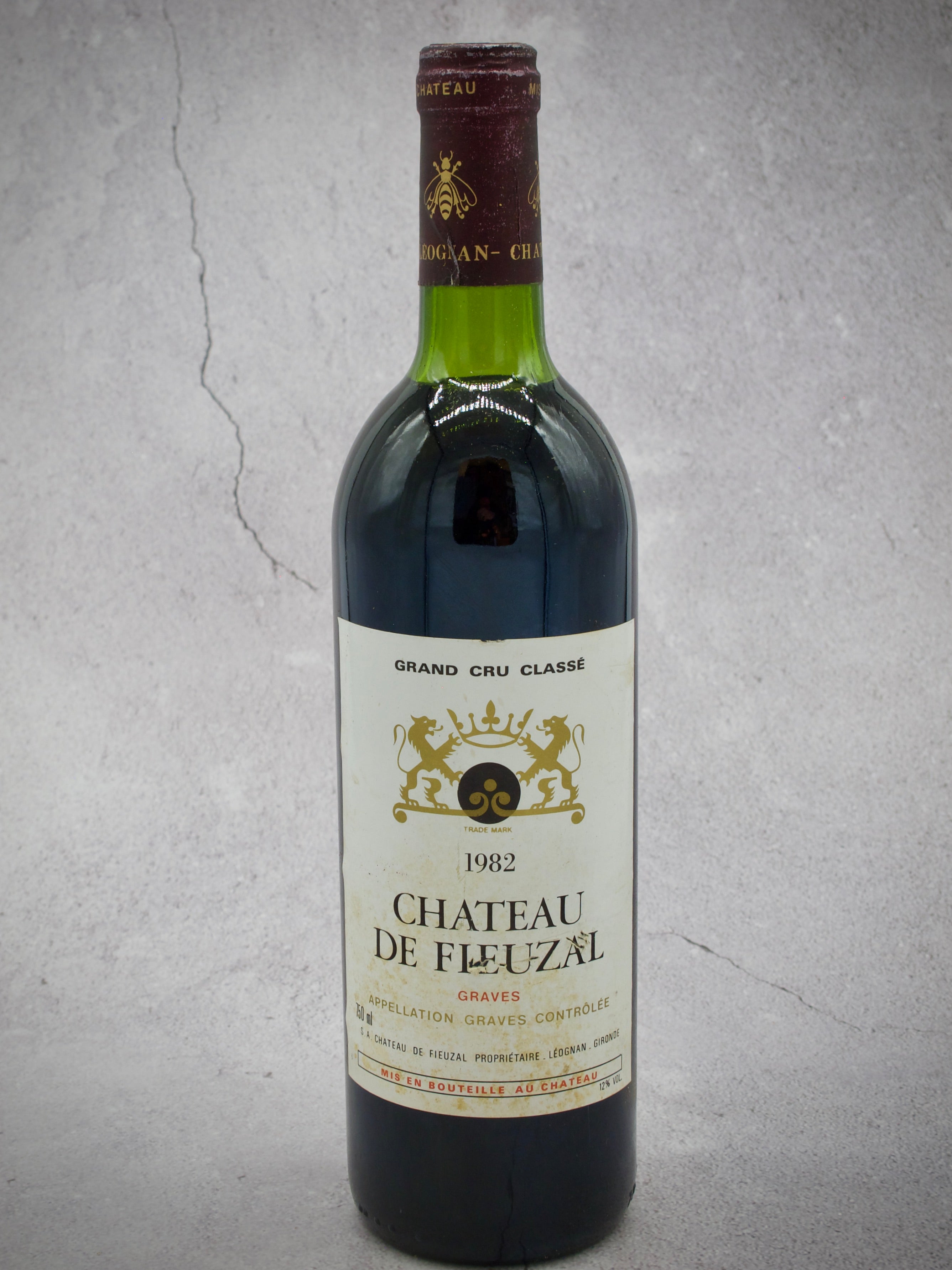 Chateau De Fieuzal, Cru Classe de Graves, 1982 – Bentley Wine Vault