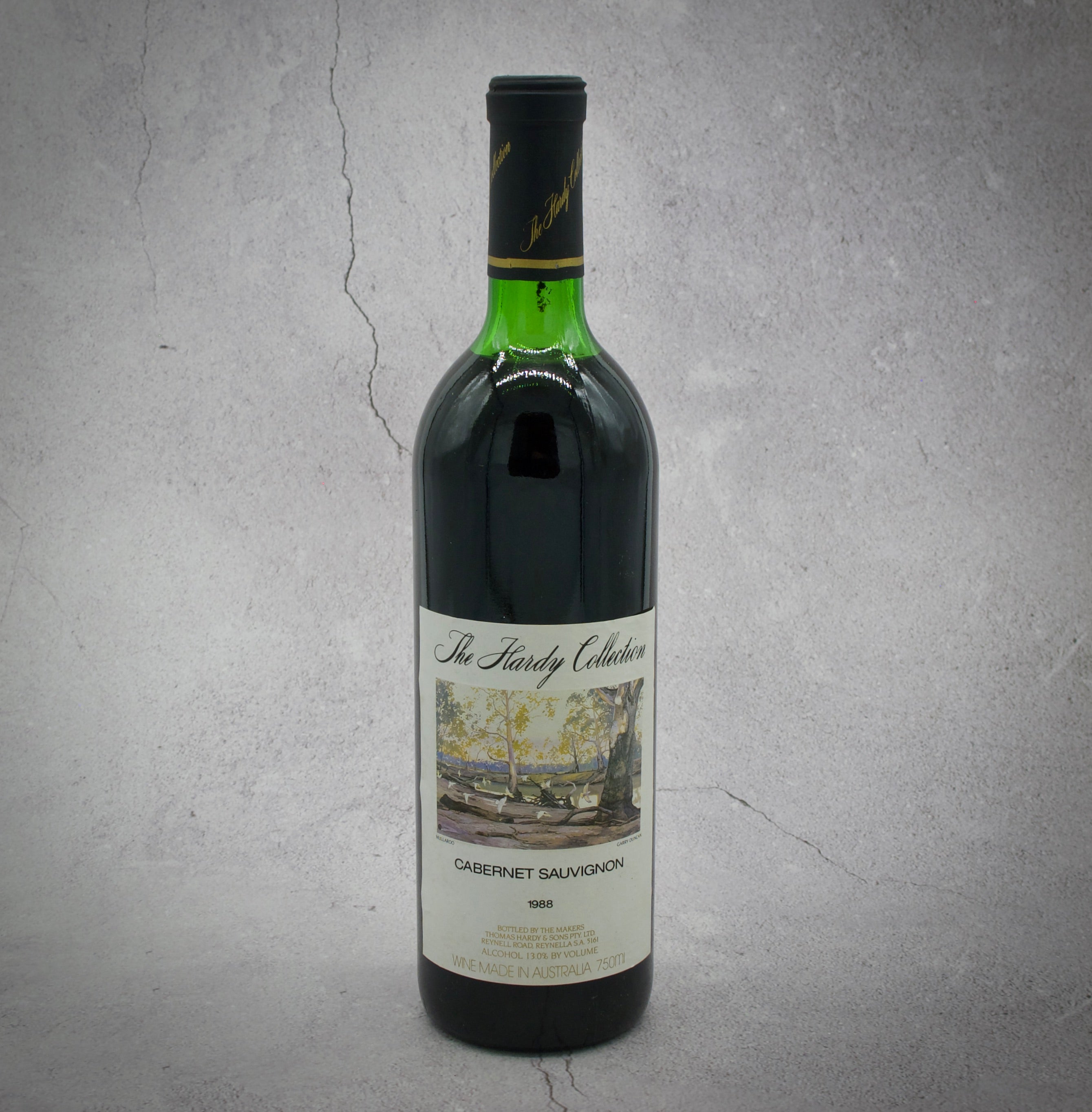 Hardy's The Hardy Collection Cabernet Sauvignon, 1988 – Bentley Wine Vault